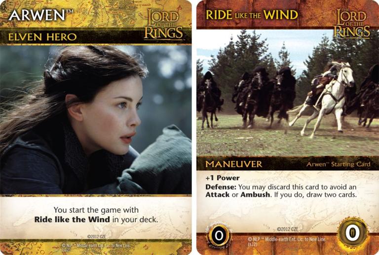 The Lord of the Rings: The Fellowship of the Ring Deck-Building Game – Arwen Promos | The Dice Tower